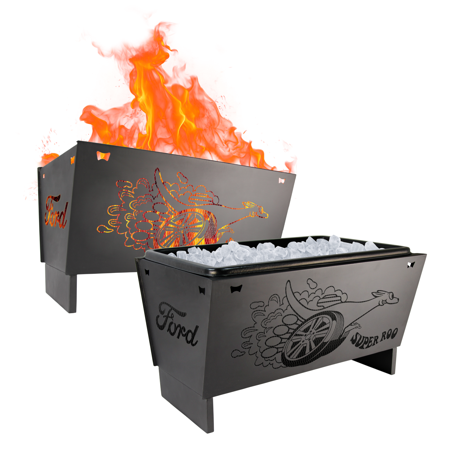 FORD SUPER ROO 2-IN-1 FIREPIT / ICE BUCKET COOLER – Ford Store Australia