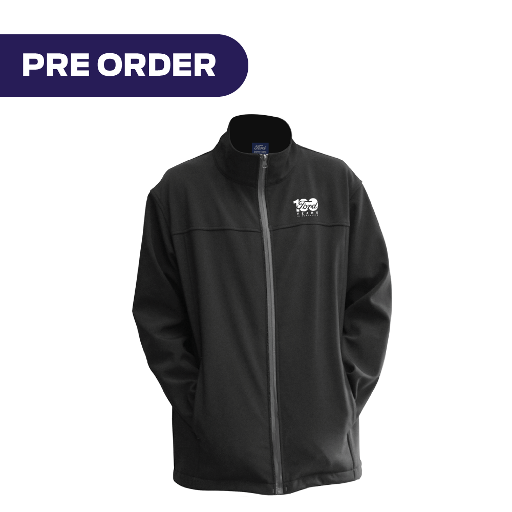 PRE-ORDER - Ford 100 Year Stoke Jacket - Black/Grey – Ford Store Australia